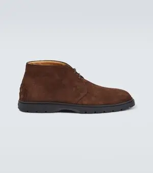 TOD'S Suede Desert Boots - Brown