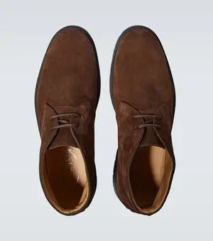TOD'S Suede Desert Boots - Brown