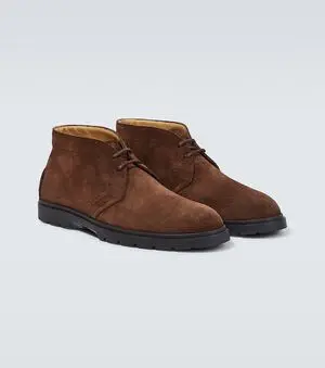 TOD'S Suede Desert Boots - Brown
