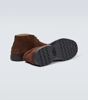 TOD'S Suede Desert Boots - Brown