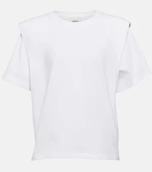 Isabel Marant Zelitos Cotton Top - White