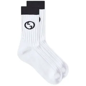 Gucci Interlock Gg Sports Sock