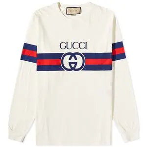 Gucci Long Sleeve New Logo T-shirt