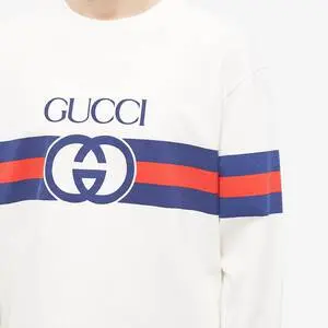 Gucci Long Sleeve New Logo T-shirt