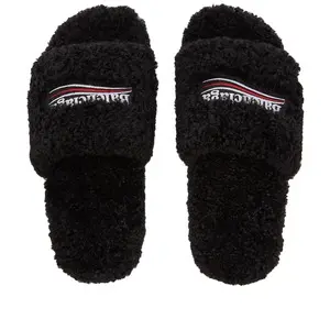Balenciaga Furry Slide
