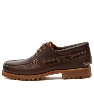Timberland Authentic 3 Eye Classic Lug Shoe - Medium Brown Full Grain