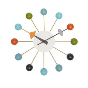 VITRA George Nelson Ball Wall Clock - Multi