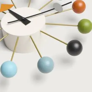 VITRA George Nelson Ball Wall Clock - Multi