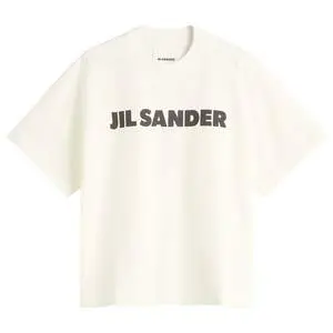 JIL SANDER Logo T-shirt - Natural