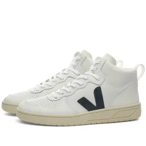 VEJA V-15 High-top Sneakers - Extra White/nautico