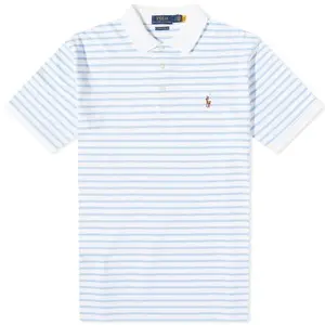 Polo Ralph Lauren Stripe Polo Shirt White/austin Blue