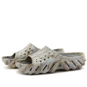 CROCS Echo Marbled Slide - Bone/multi