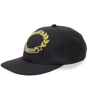 Burberry Equestrian Knight Cap - Black