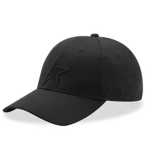 GOLDEN GOOSE Star Baseball Cap - Black