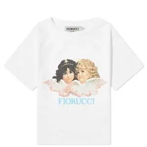 Fiorucci Classic Angel Crop T-shirt