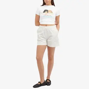Fiorucci Classic Angel Crop T-shirt