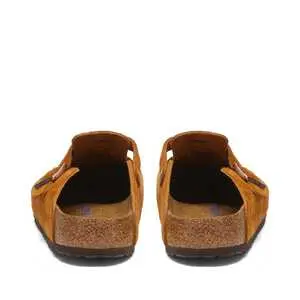 BIRKENSTOCK Boston Sfb Clog - Mink Suede