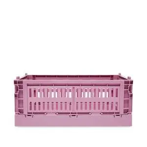 HAY Recycled Colour Crate - Dusty Rose