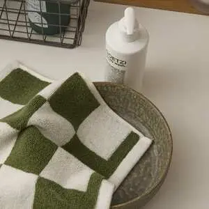 HAY Check Wash Cloth