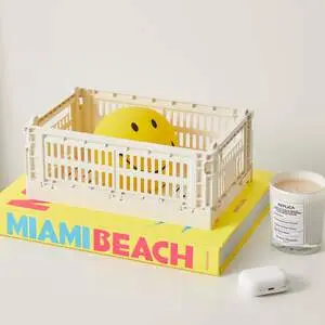 HAY Recycled Colour Crate - Off White