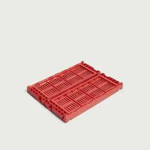 HAY Medium Recycled Colour Crate - Red