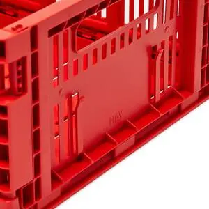 HAY Medium Recycled Colour Crate - Red