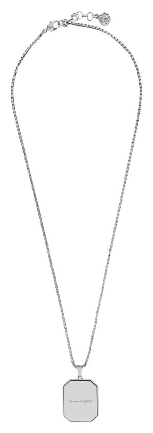 Alexander McQueen Metal Pendant Necklace