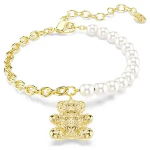 SWAROVSKI Idyllia Crystal Bracelet - Gold Tone
