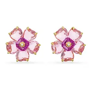 SWAROVSKI Swarovski Idyllia Stud Earrings Pink