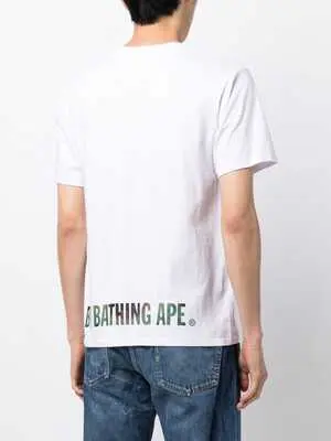A BATHING APE Logo-print Cotton T-shirt