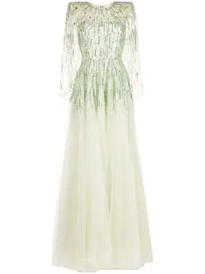 Jenny Packham Dolores Sequin-embellished Gown