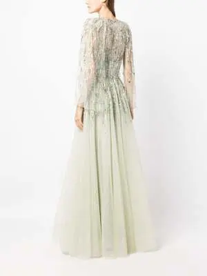 Jenny Packham Dolores Sequin-embellished Gown