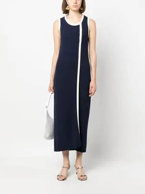 Giuliva Heritage Lisa Cotton-blend Midi Dress