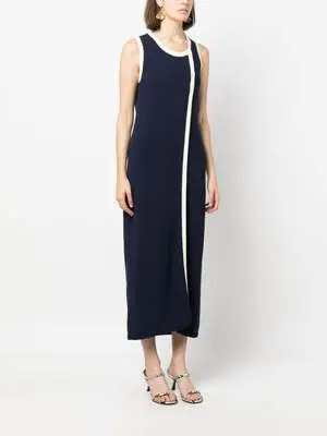 Giuliva Heritage Lisa Cotton-blend Midi Dress