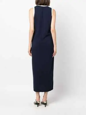 Giuliva Heritage Lisa Cotton-blend Midi Dress
