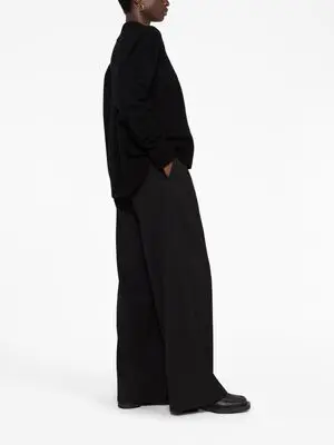 JIL SANDER Cashmere-blend Sweater - Black