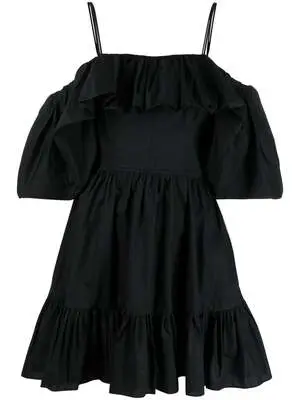 Ulla Johnson Lila Cold-shoulder Minidress