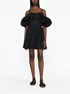 Ulla Johnson Lila Cold-shoulder Minidress