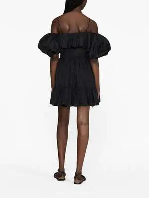 Ulla Johnson Lila Cold-shoulder Minidress