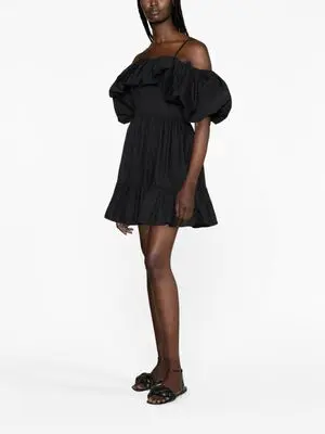 Ulla Johnson Lila Cold-shoulder Minidress
