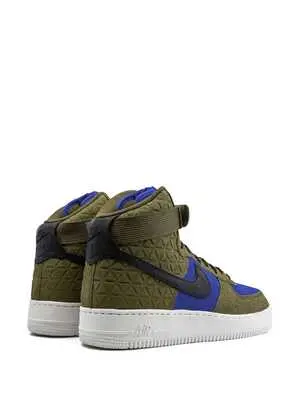 Nike Force 1 Hi Premium Suede Sneakers - Green