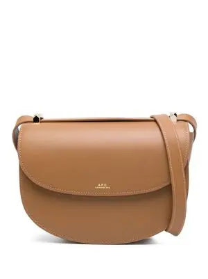 A.p.c. Genève Crossbody Bag Brown
