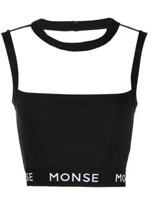 Monse Logo-print Cropped Top