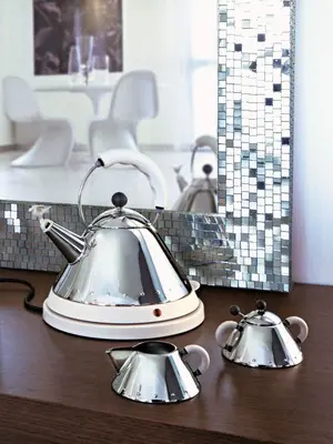 ALESSI Cordless Electric Steel Kettle