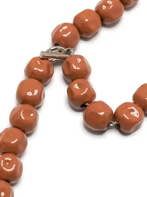 JIL SANDER Enamel Beaded Necklace