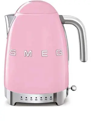 SMEG Stainless-steel Electric Kettle - Pink