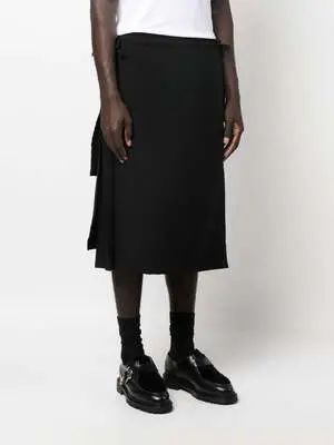 Moschino Pleated Asymetric Skirt