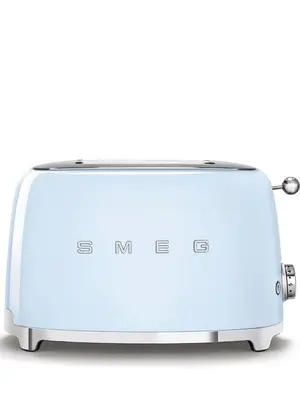 SMEG Logo-plaque Stainless-steel Toaster - Blue