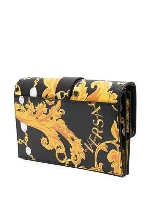 Versace Baroque-print Cross Body Bag