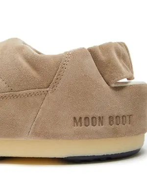 Moon Boot Evolution Suede Slippers - Neutrals
